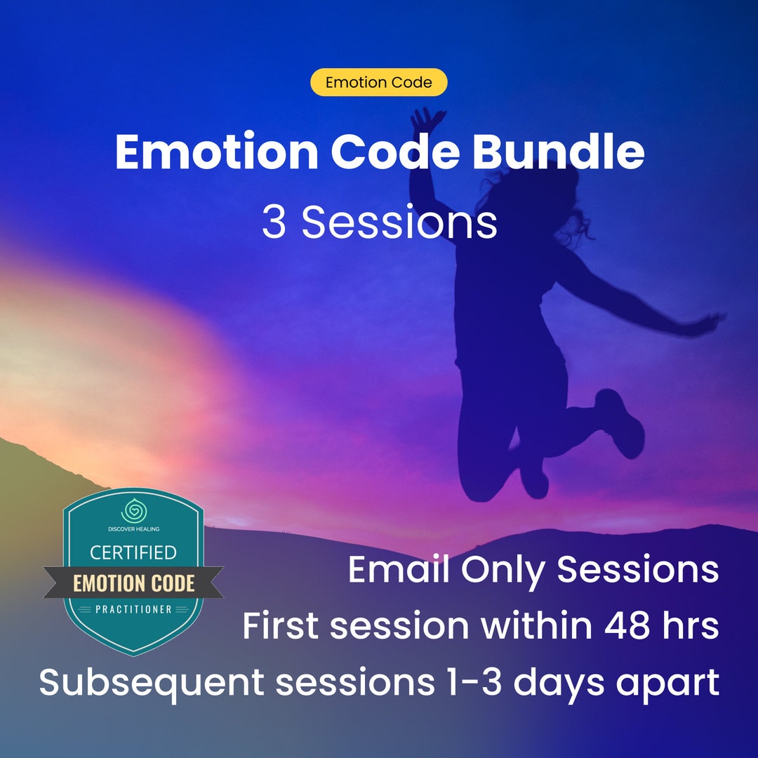 Emotion Code Bundle 3 Sessions X 30 Min Remote Energy Balancing Within ...