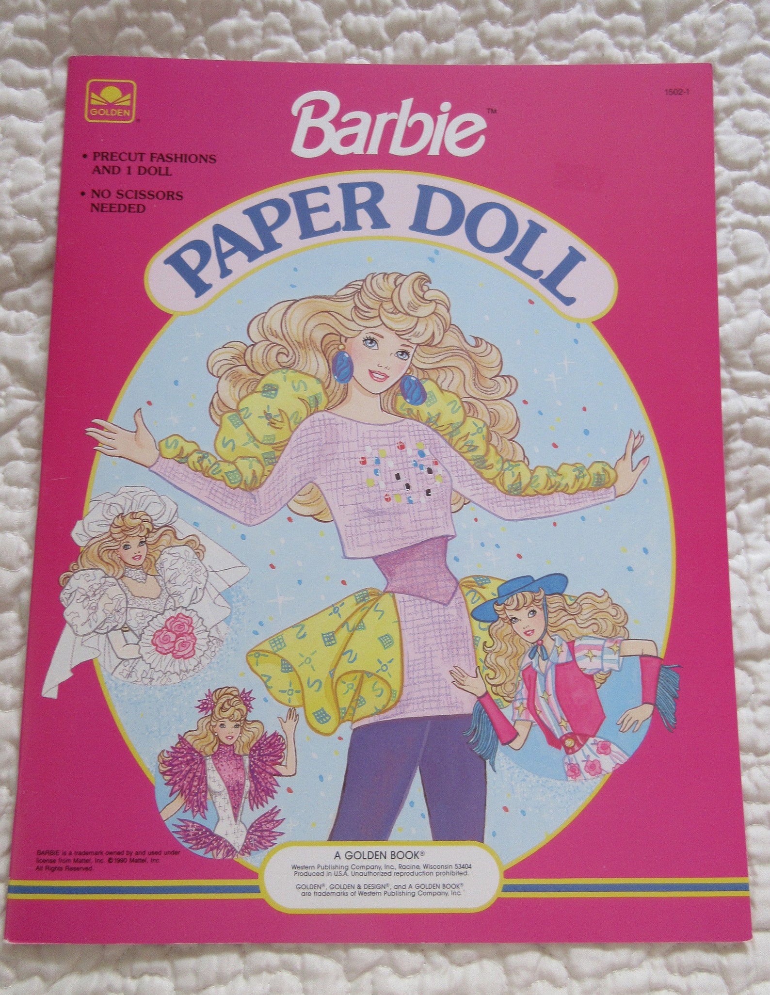6 1990s Barbie Paper Doll Sets Uncut - Etsy