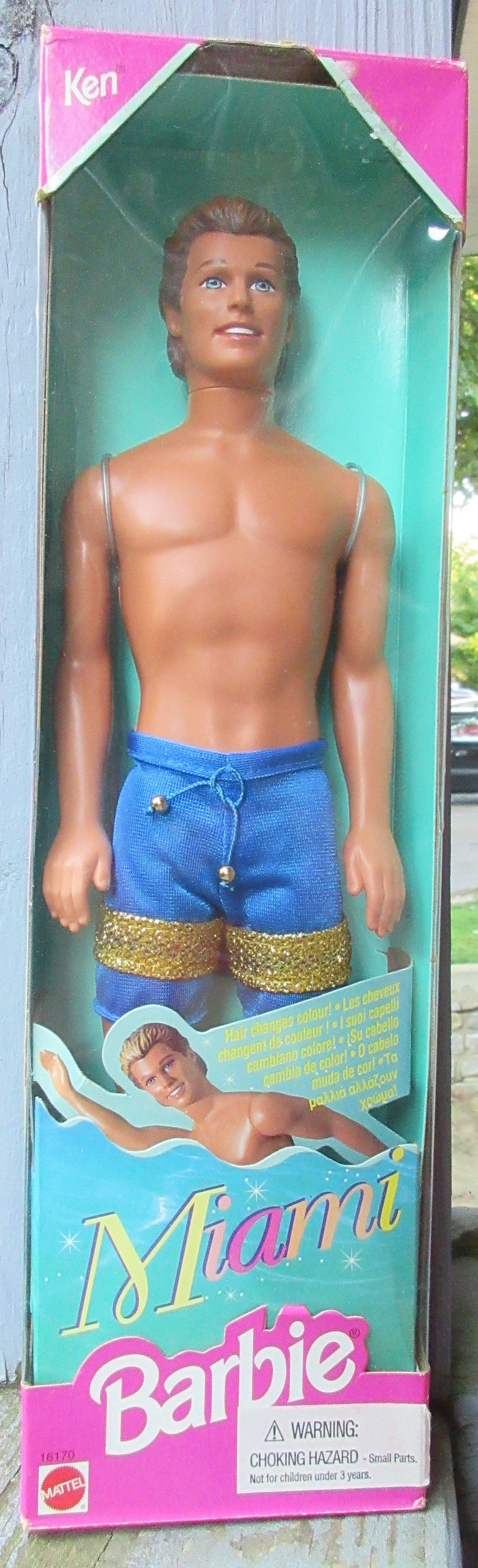 1997 Miami/splash N Color Ken NRFB - Etsy