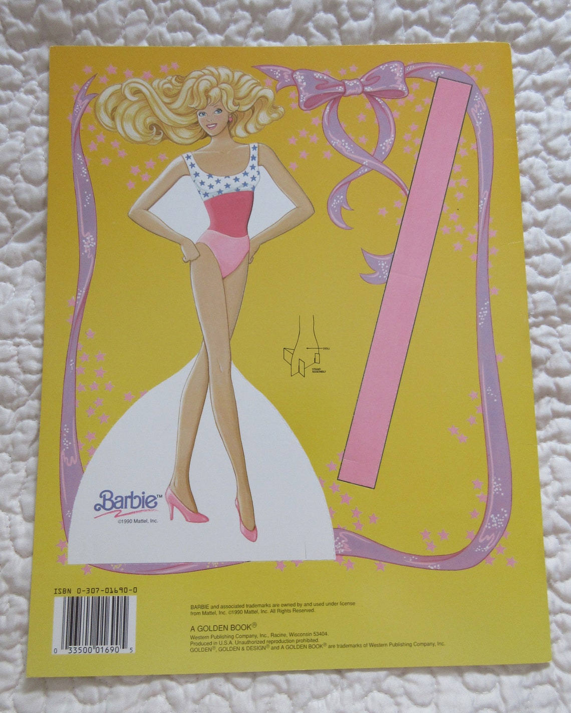 6 1990s Barbie Paper Doll Sets Uncut - Etsy