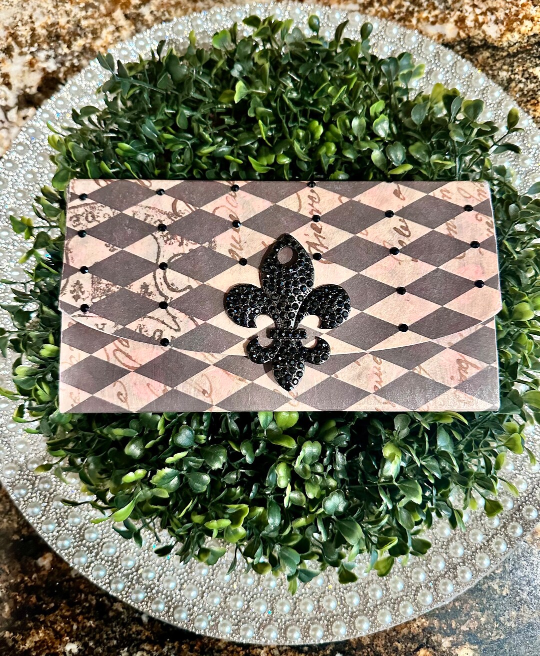 Trifold Clutch, Post-it Note Holder, Refillable Note Taker, Clutch ...