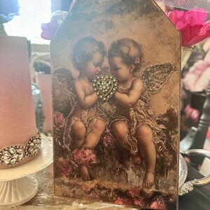 Angel Gift Tag, Wood Price Tag, Wood Gift Tag Cutout, Gift Tag, Price ...