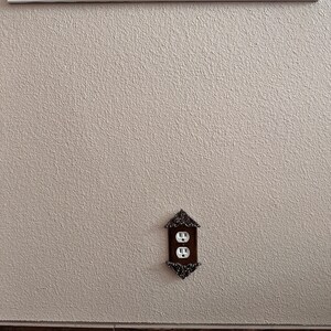 Outlet Cover, Wall Plate, Wall Decor, Scroll Design, Old World Decor ...