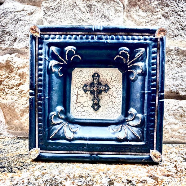Embellished Cross - Etsy