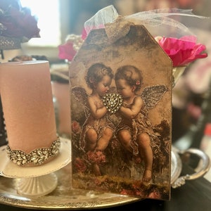 Angel Gift Tag, Wood Price Tag, Wood Gift Tag Cutout, Gift Tag, Price ...