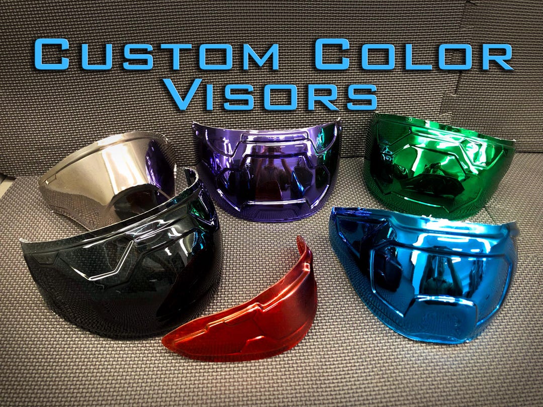 Custom Color Helmet Visor - Etsy