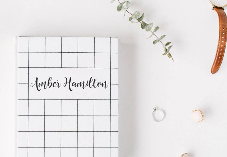 Custom Name Stamp Rubber Stamp Self Inking Stamp Personal - Etsy