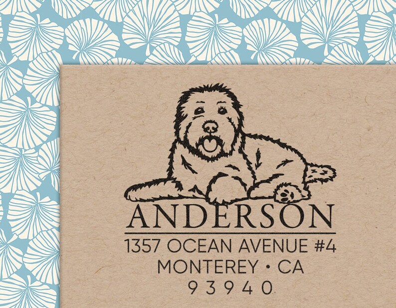 Custom Doodle Address Stamp Return Address Stamp Holiday Gift - Etsy