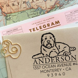 Custom Doodle Address Stamp Return Address Stamp Holiday Gift - Etsy