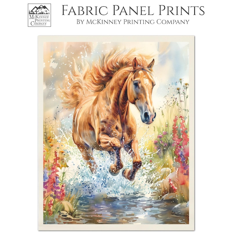 Large Fabric Equestrian Art - Etsy