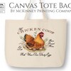 Chicken Tote, Spring Bag, Rooster, Chicken Lover Gift, Mother's Day ...