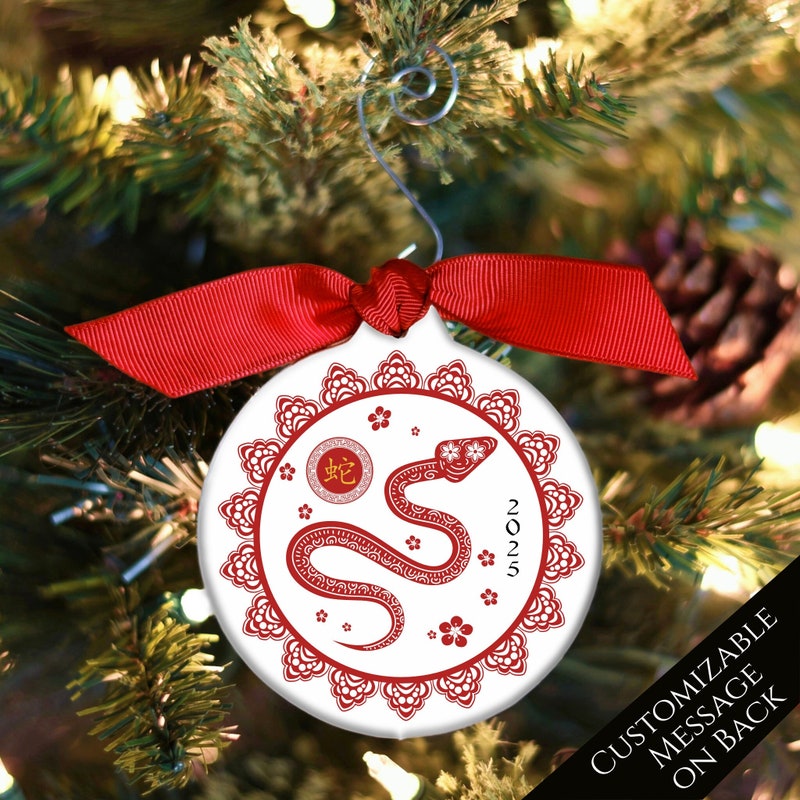 Zodiac Snake Ornament - Etsy