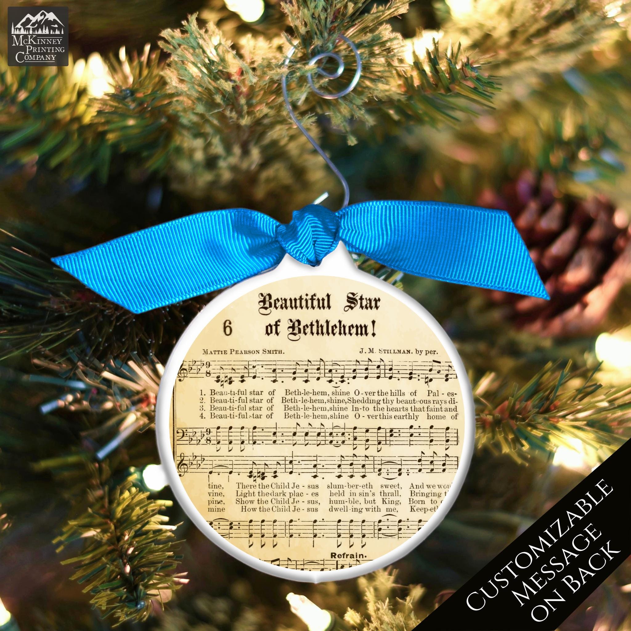 Christmas Sheet Music, Beautiful Star of Bethlehem, Songs, Vintage ...