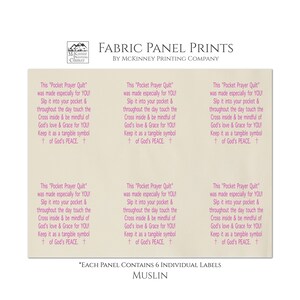Pocket Prayer, Quilt Labels, Christian Gift, Mini Quilt, Mini Pocket ...