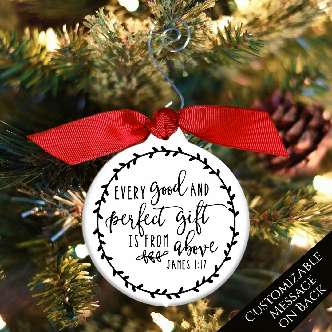 James 1 17, Every Good and Perfect Gift, Bible Verse, Quote, Christmas ...