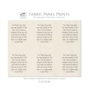 Pocket Prayer, Quilt Labels, Christian Gift, Mini Quilt, Mini Pocket ...