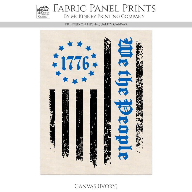 We the People, 1776, Patriotic Fabric, Flag, Veteran Military, Merica ...