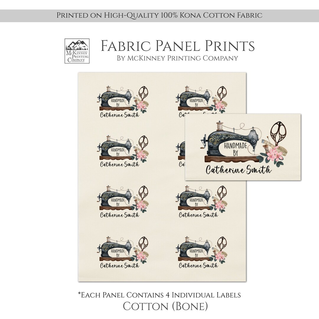Sewing Labels for Handmade Items, Quilt Labels, Personalized Quilt ...