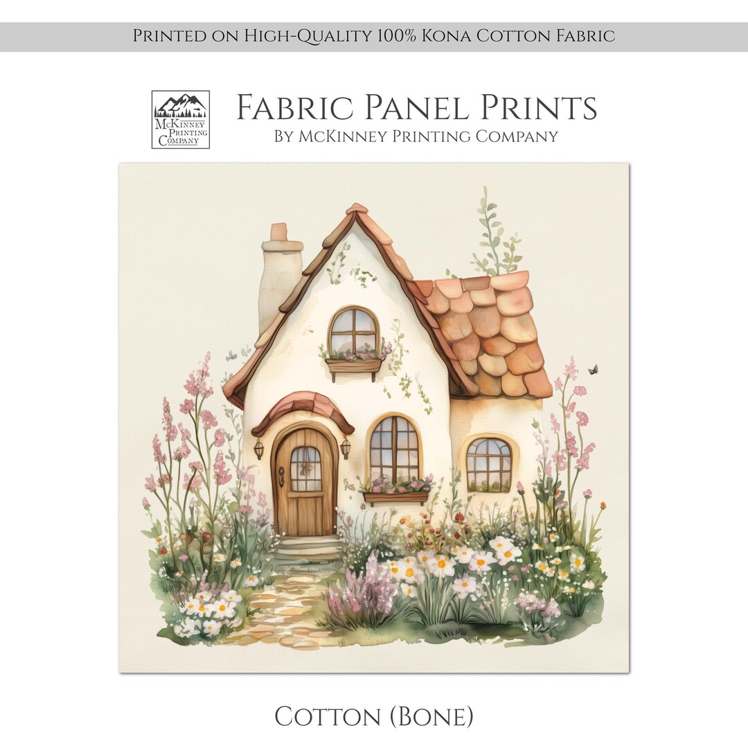 English Fabric, Cottage, French Country Fabric, Floral, Village ...