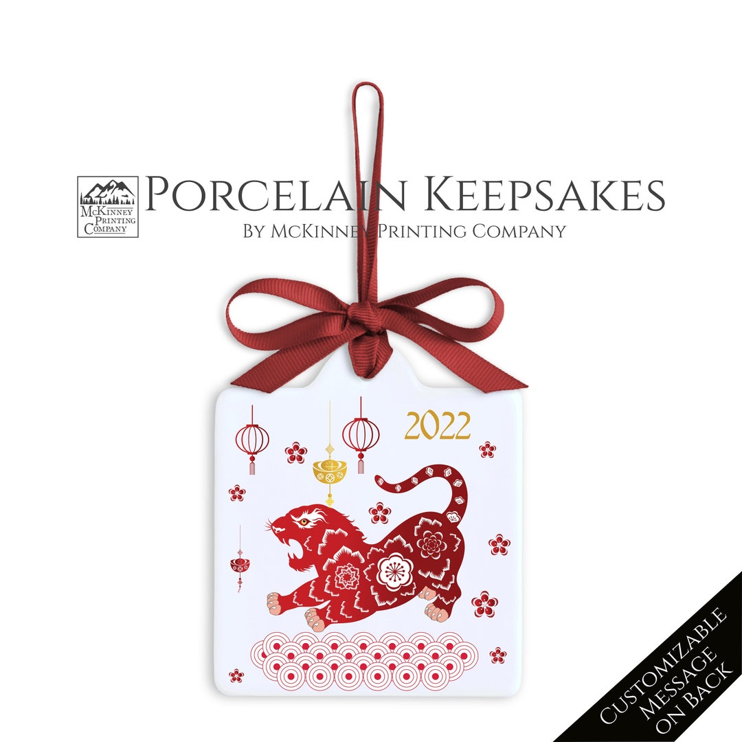 Chinese New Year 2022 Year of the Tiger Chinese Zodiac - Etsy