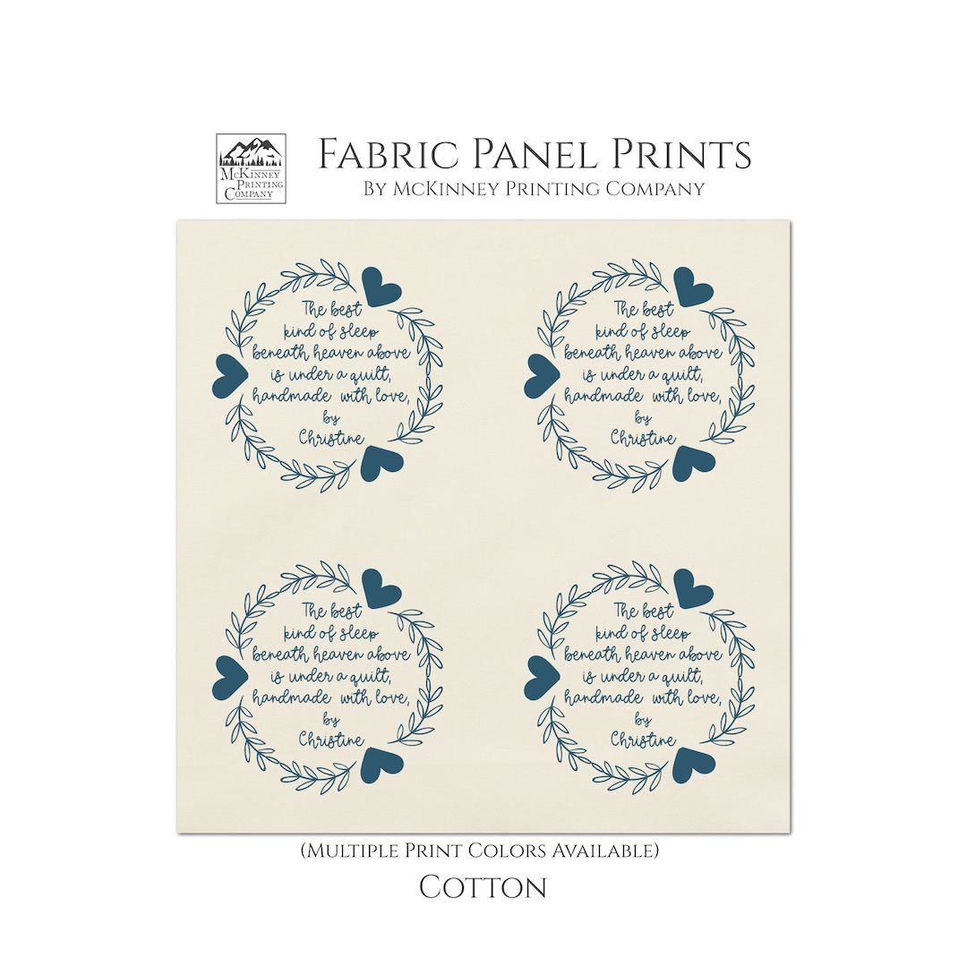 Quilt Labels, Quilt Labels Personalized, Custom Quilt Labels ...