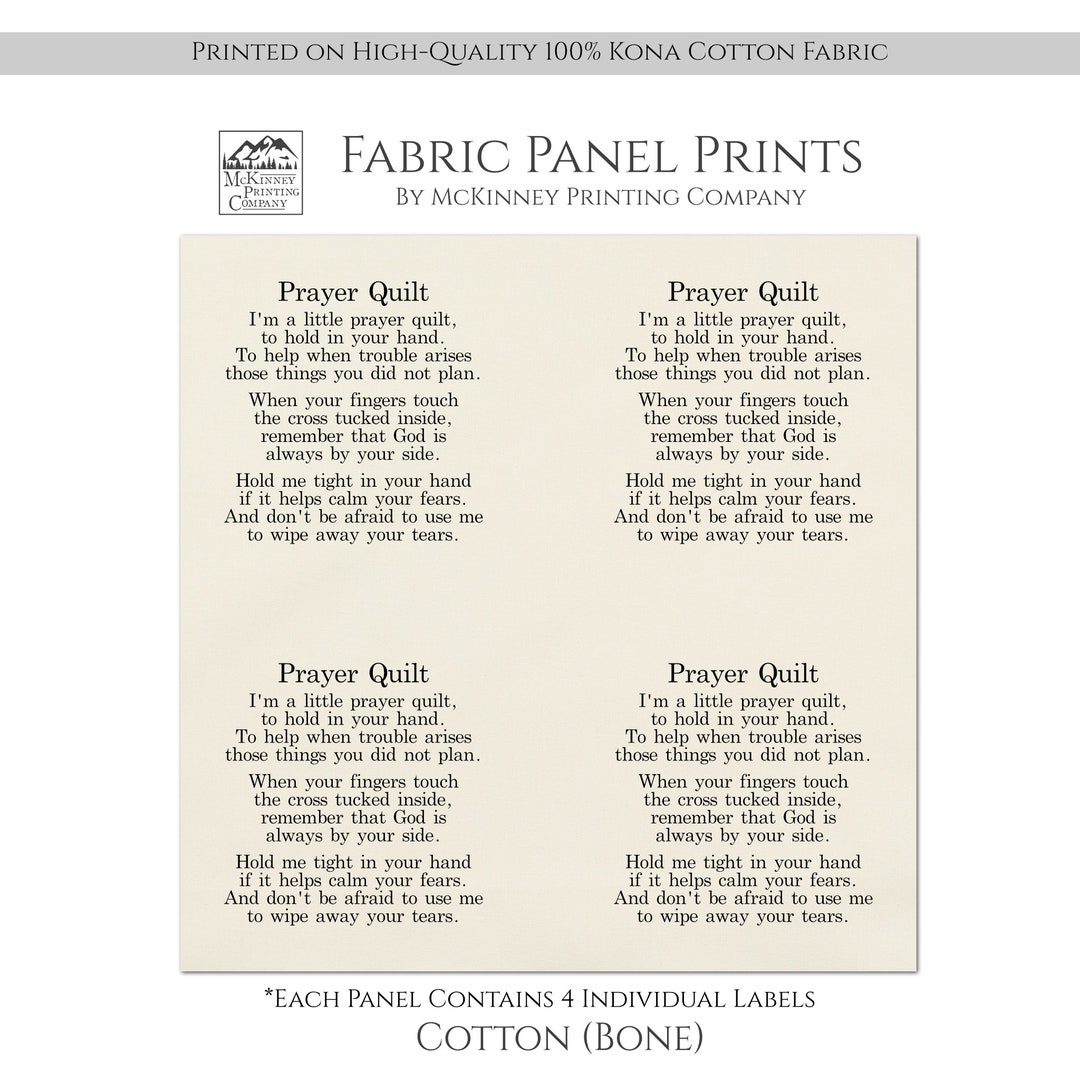 Pocket Prayer, Quilt Labels, Christian Gift, Mini Quilt, Mini Pocket ...