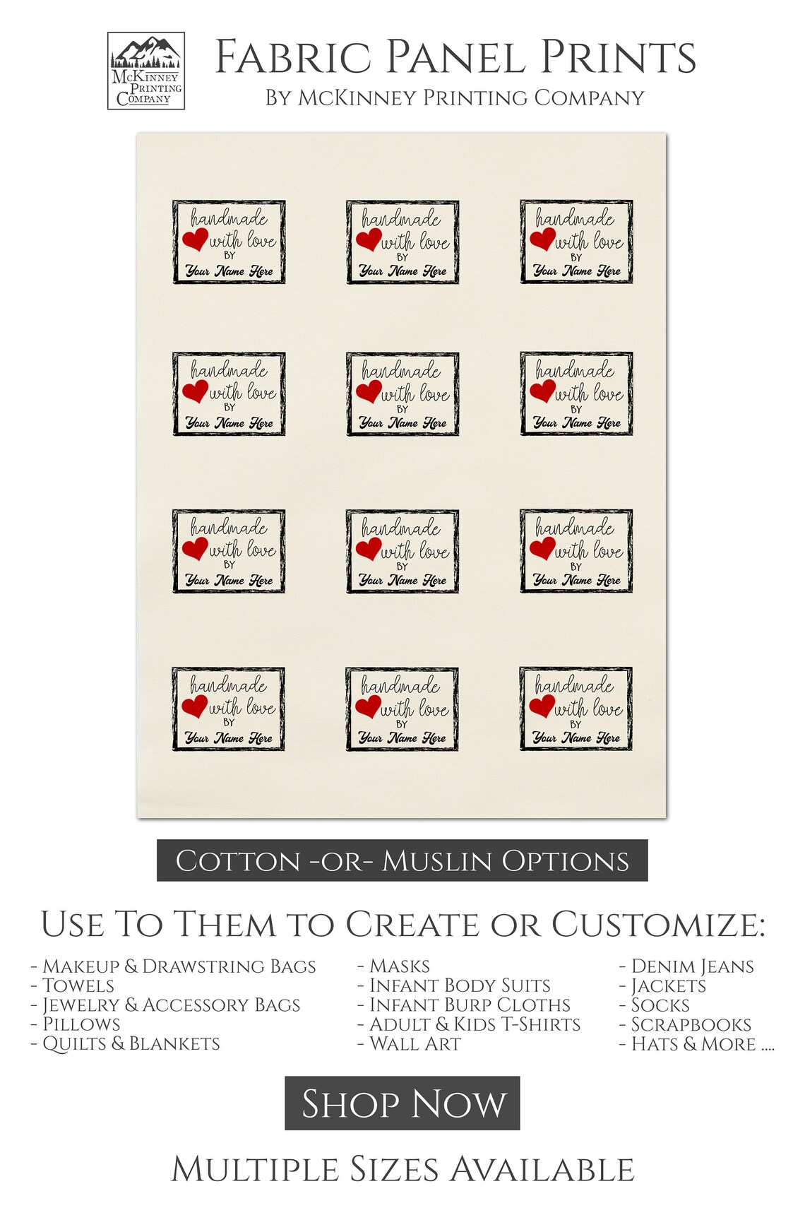 Quilt Labels Personalized Quilt Labels Custom Quilt Labels - Etsy