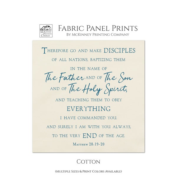 Matthew 28 19 - Etsy