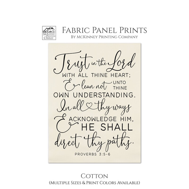 Proverbs 3 5 6 - Etsy