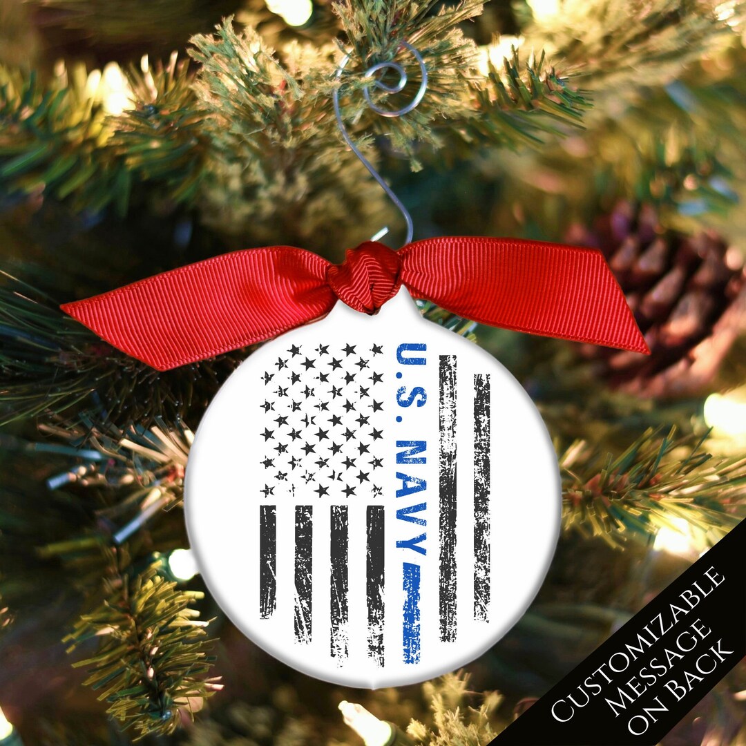 Military Ornaments, US Navy Ornament, Dad, Father, Family, Seaman ...