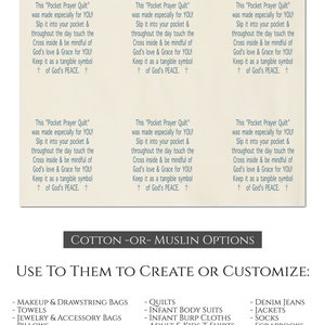 Pocket Prayer, Quilt Labels, Christian Gift, Mini Quilt, Mini Pocket ...