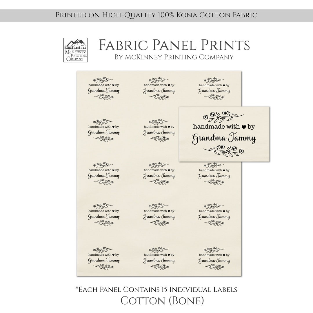 Quilt Labels, Sewing Labels for Handmade Items, Personalized Quilt ...