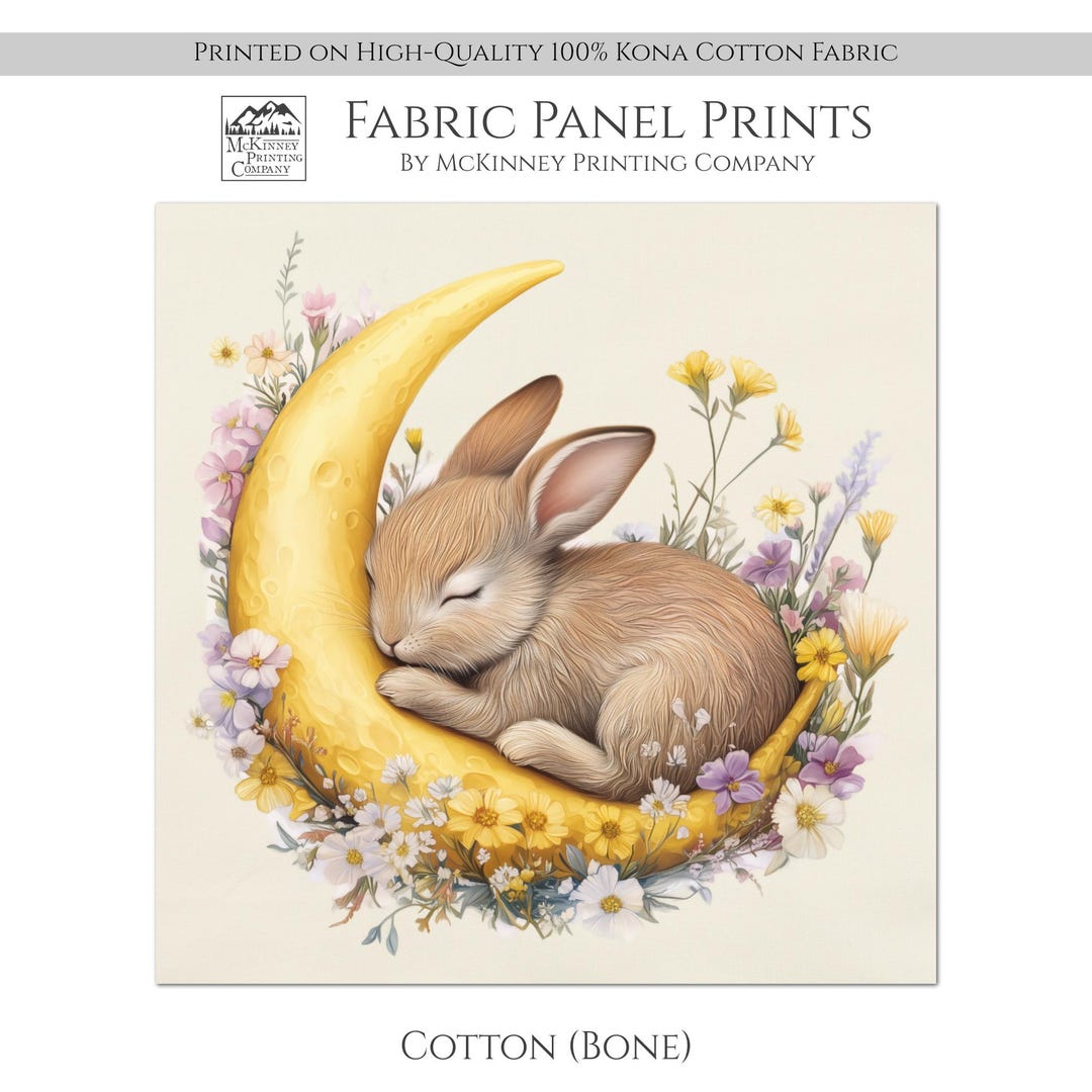 Woodland Baby Quilt, Baby Fabric Panels, Bunny, Peter Rabbit, Sewing ...