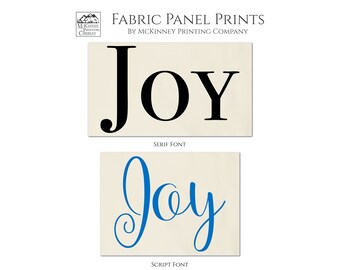 Joy Script Word - Etsy