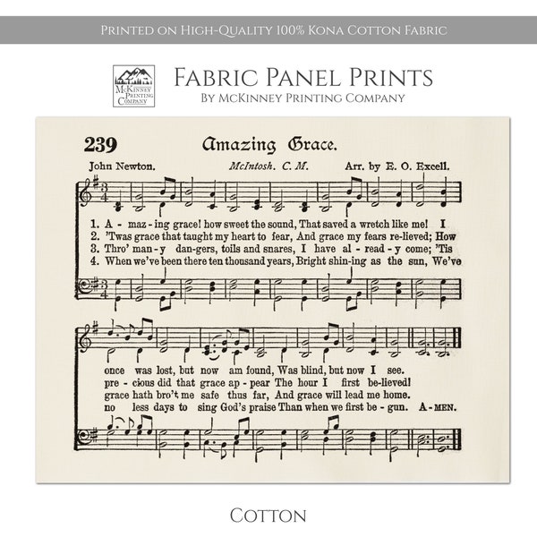 Amazing Grace Quilt Panel - Etsy