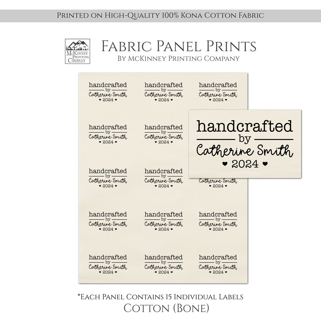 Custom Quilt Labels, Quilt Labels, Sewing Labels for Handcrafted Items ...