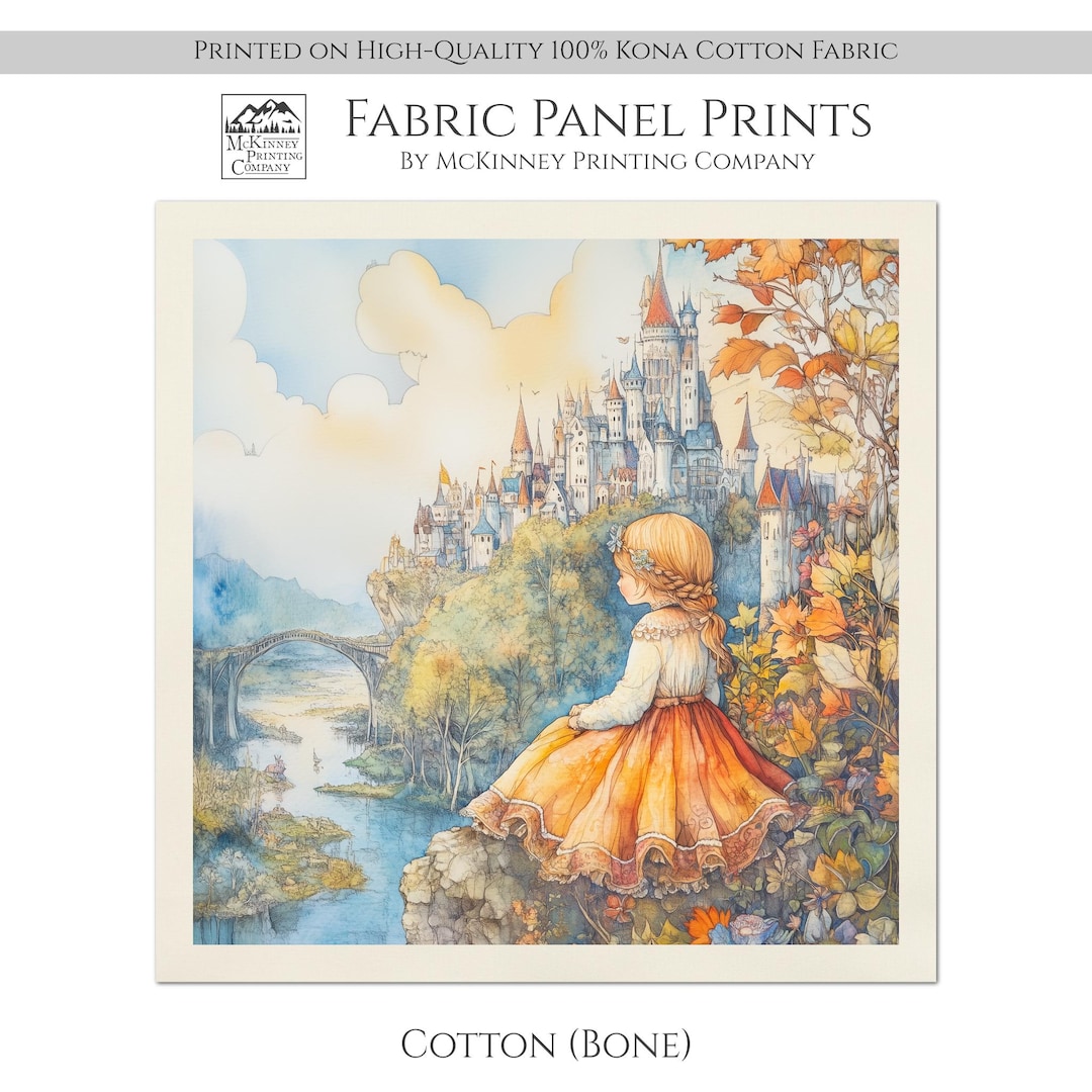 Baby Fabric Panels, Fantasy, Fairy Tale, Girl, Female, Sewing, Large ...