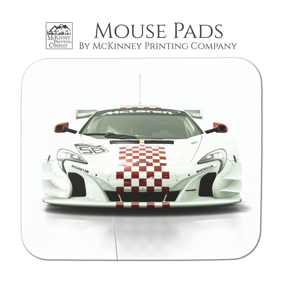 McLaren 650s Le Mans Mouse Pad Mousepad Car Lover Gift | Etsy