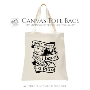 Bag of Holding - Tote Bag, DND, Character, Dice, Accessories, Notebook ...