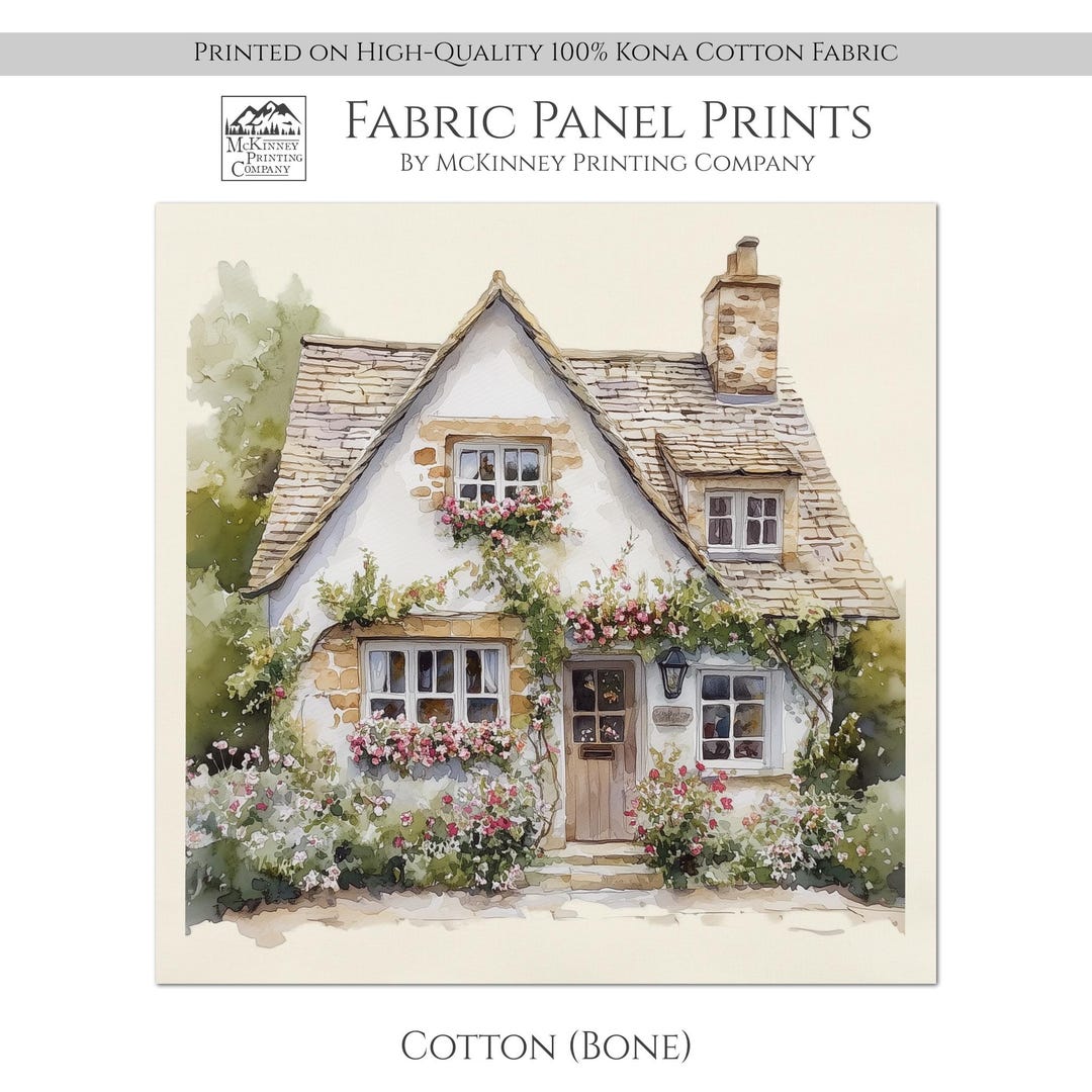 English Fabric, Cottage, French Country Fabric, Floral, Village, Shabby ...