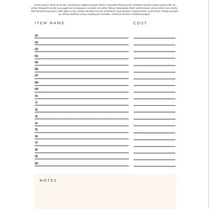 Planner- Custom- Digital Templates- Printable- 25 Different Templates ...