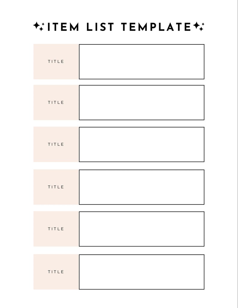 Planner- Custom- Digital Templates- Printable- 25 Different Templates ...
