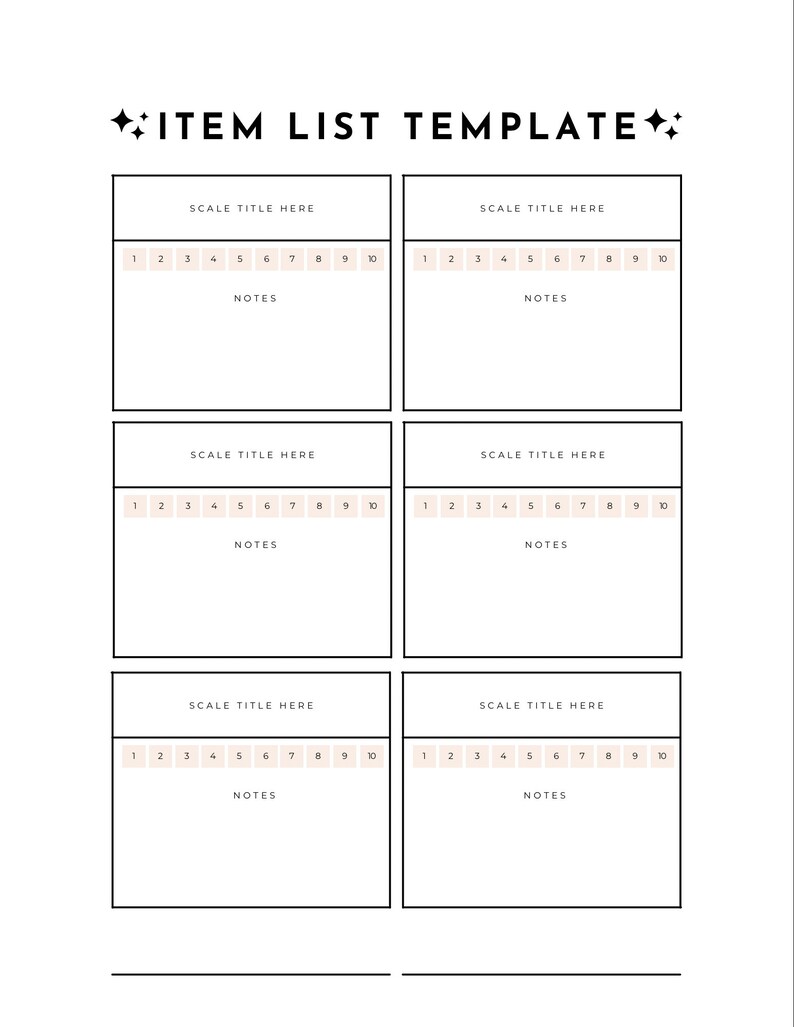 Planner- Custom- Digital Templates- Printable- 25 Different Templates ...