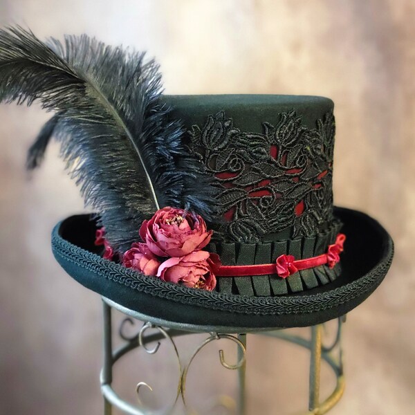 Gothic Top Hat - Etsy