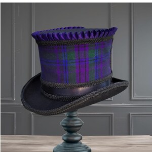 Spirit of Scotland Tartan Top Hat - Etsy