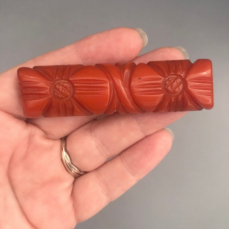 Bakelite Pin - Etsy
