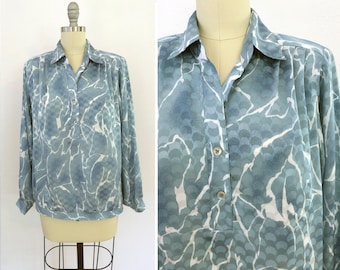 Elastic Bottom Blouse - Etsy