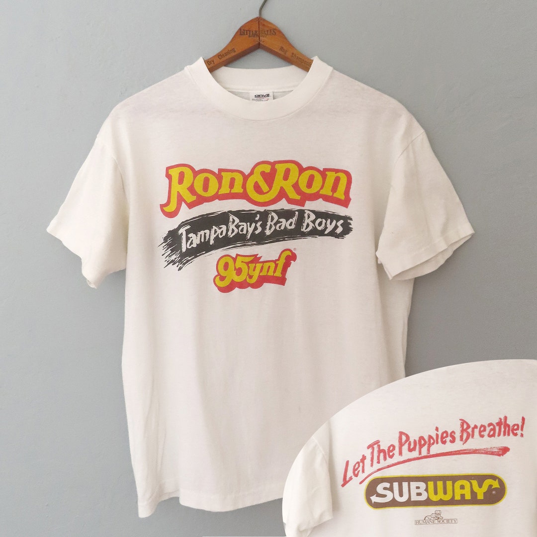 1990s Ron & Ron Radio Show Retro Tshirt | Mens XL | Dj Radio Station ...