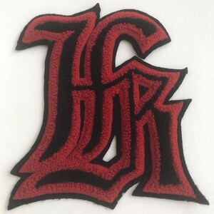 Vintage 70s Varsity Letter H Patch: Red & Black Chenille - Etsy