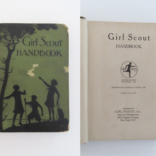 Girl Scout Handbook - Etsy